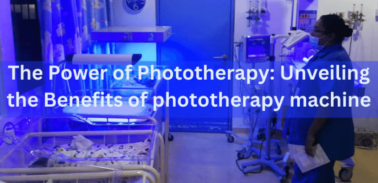 Unveiling the Benefits of phototherapy machine