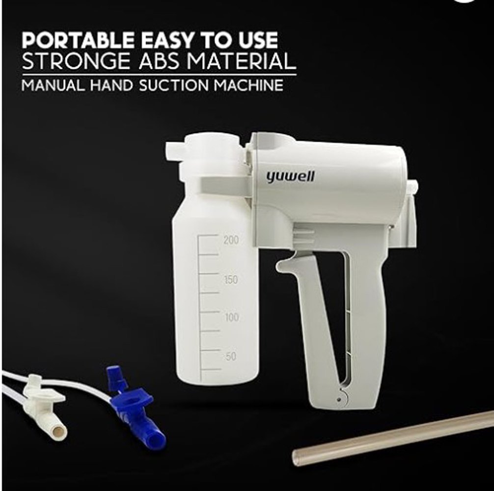 Yuwell 7B-1 Manual Suction Apparatus | Medikart India’s Trustworthy ...