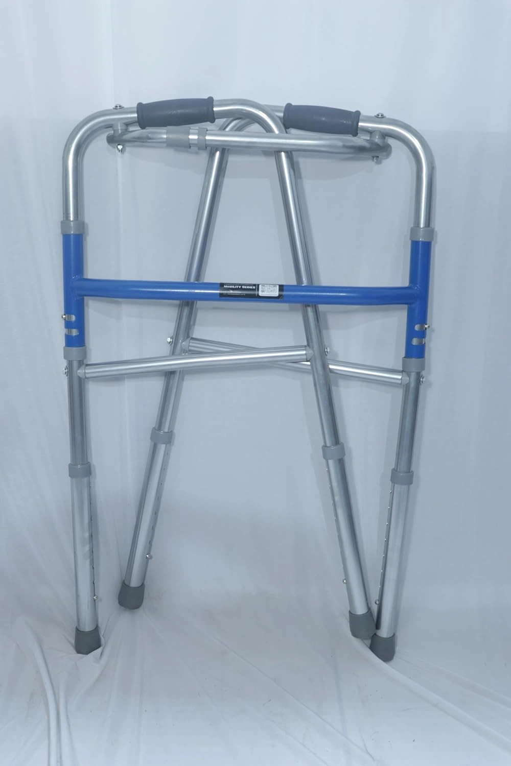 Medikart Lightweight Foldable Walker | Adjustable Height | Full Support ...