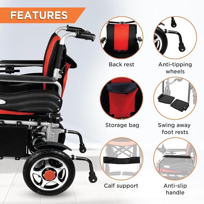 Vissco Zip Lite Power Premium Wheelchair